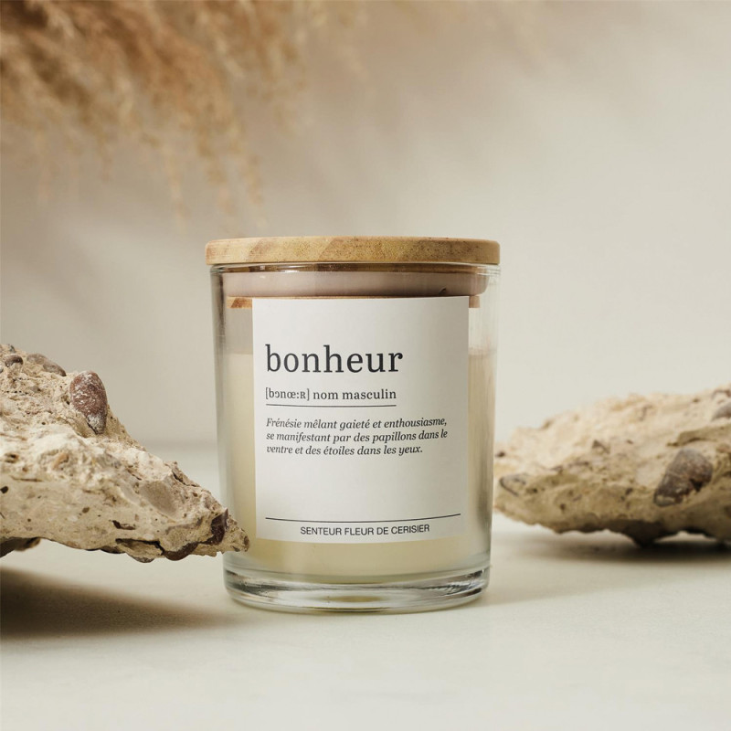 Bougie parfumée définition - Bonheur