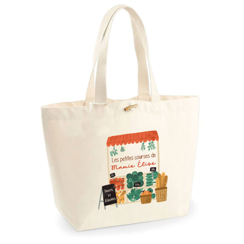 Sac de courses - Étale de marché